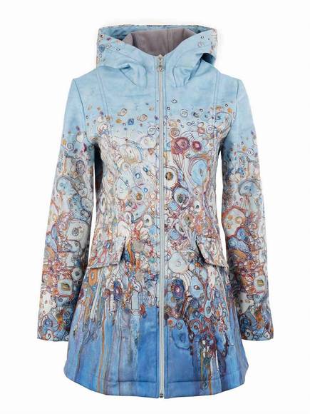 DOLCEZZA | Jackets & Coats | New Dolcezza Simply Art Jacket In Snowfall ...